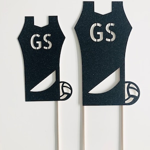 1x Netball Cake Topper / Custom Netball Position - Etsy UK