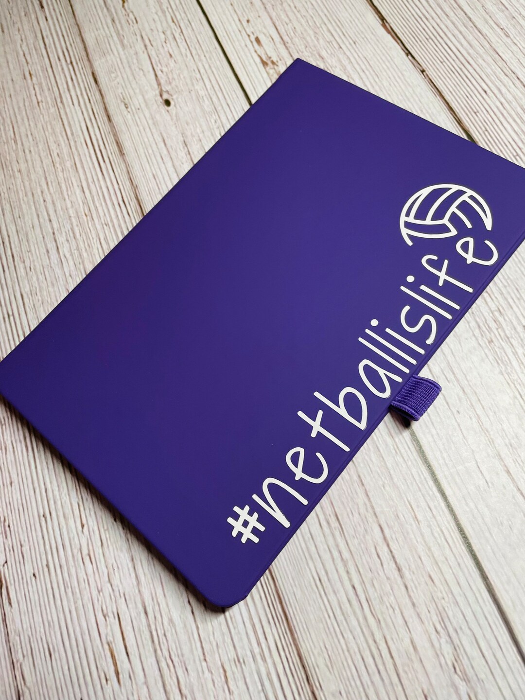 Netball Notebook A5 Lined Paper Soft Touch Netball is - Etsy Australia