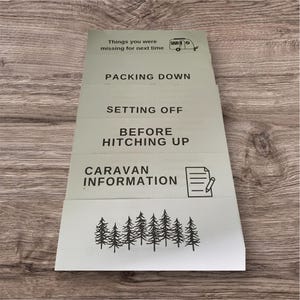 Caravan Checklist & Kids Activity Pack: Beginner's Guide (PDF Download ...