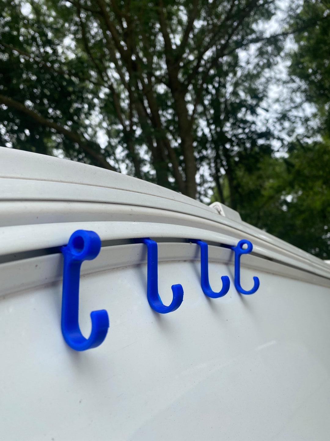 Caravan Awning Rail Hooks, Set of Four - Etsy