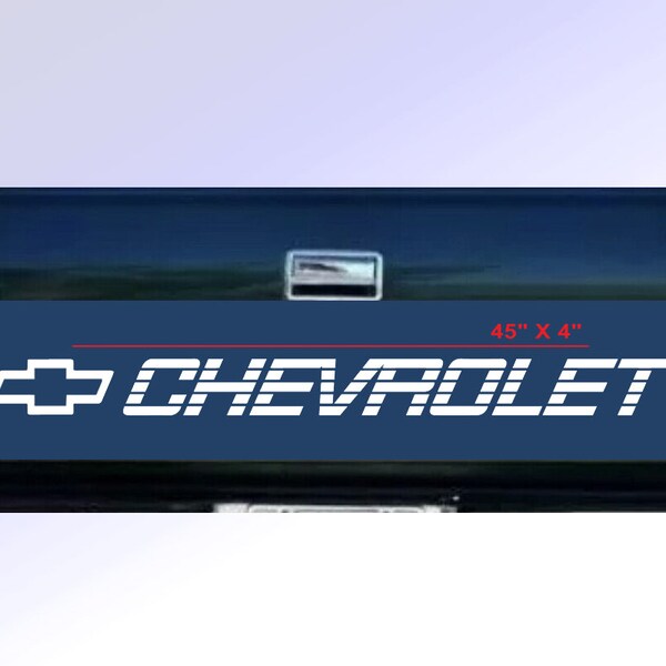 Chevrolet Decal - Etsy