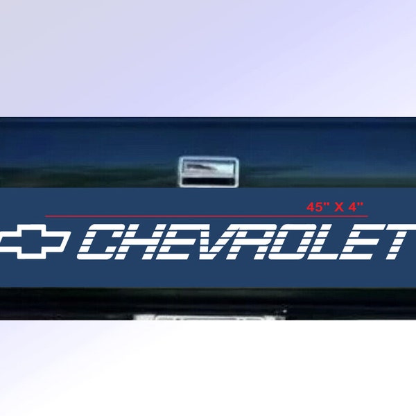 Chevrolet Decal - Etsy