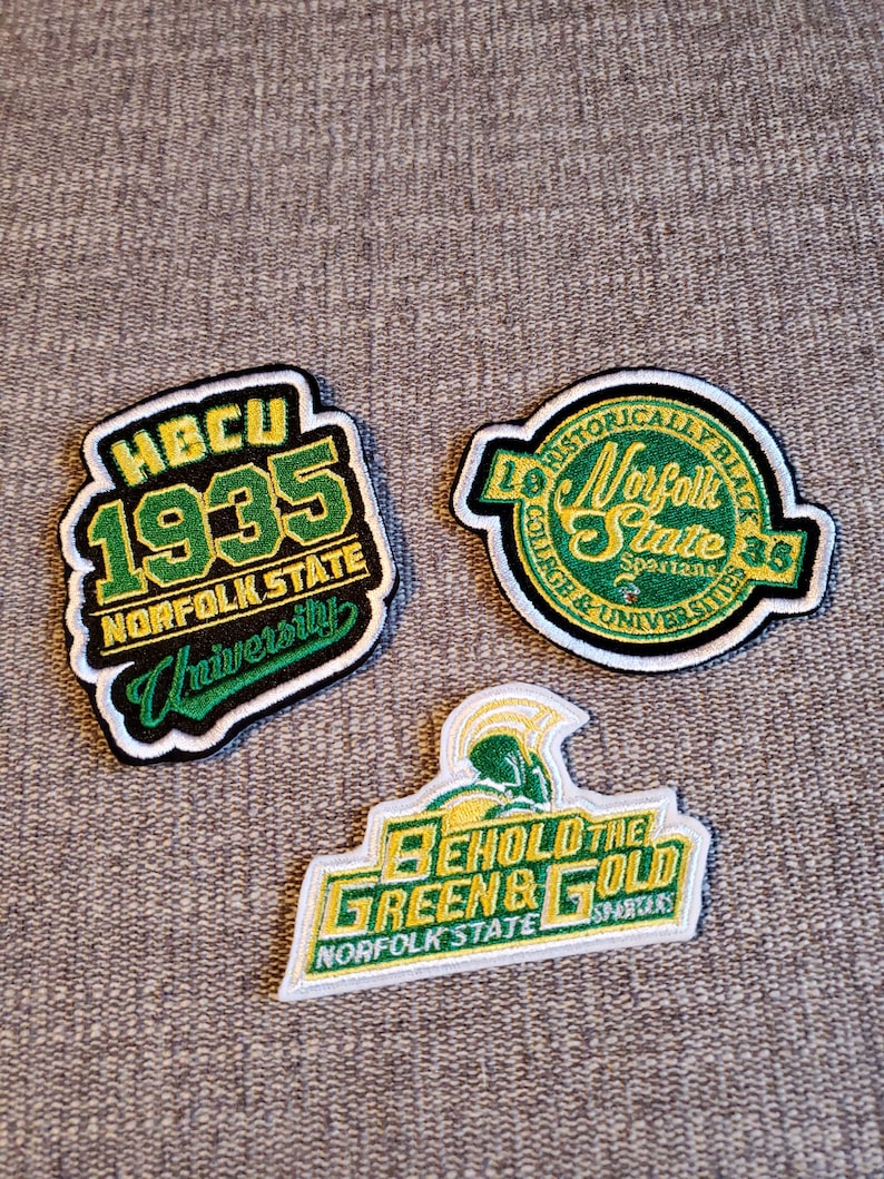 Norfolk State University NSU HBCU Patch - Etsy