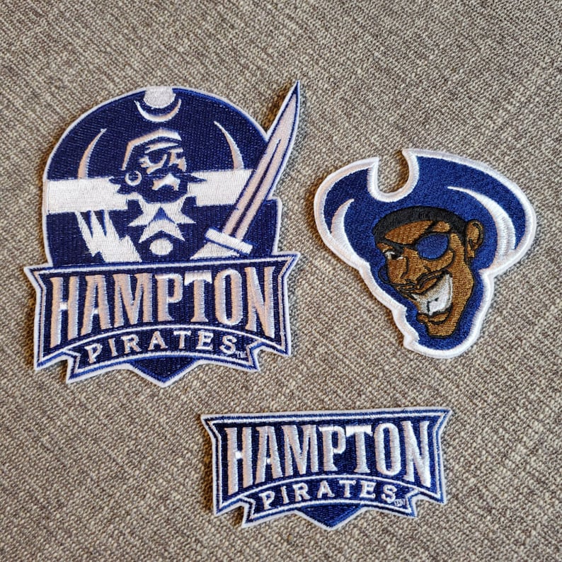 Hampton University HBCU Patch - Etsy