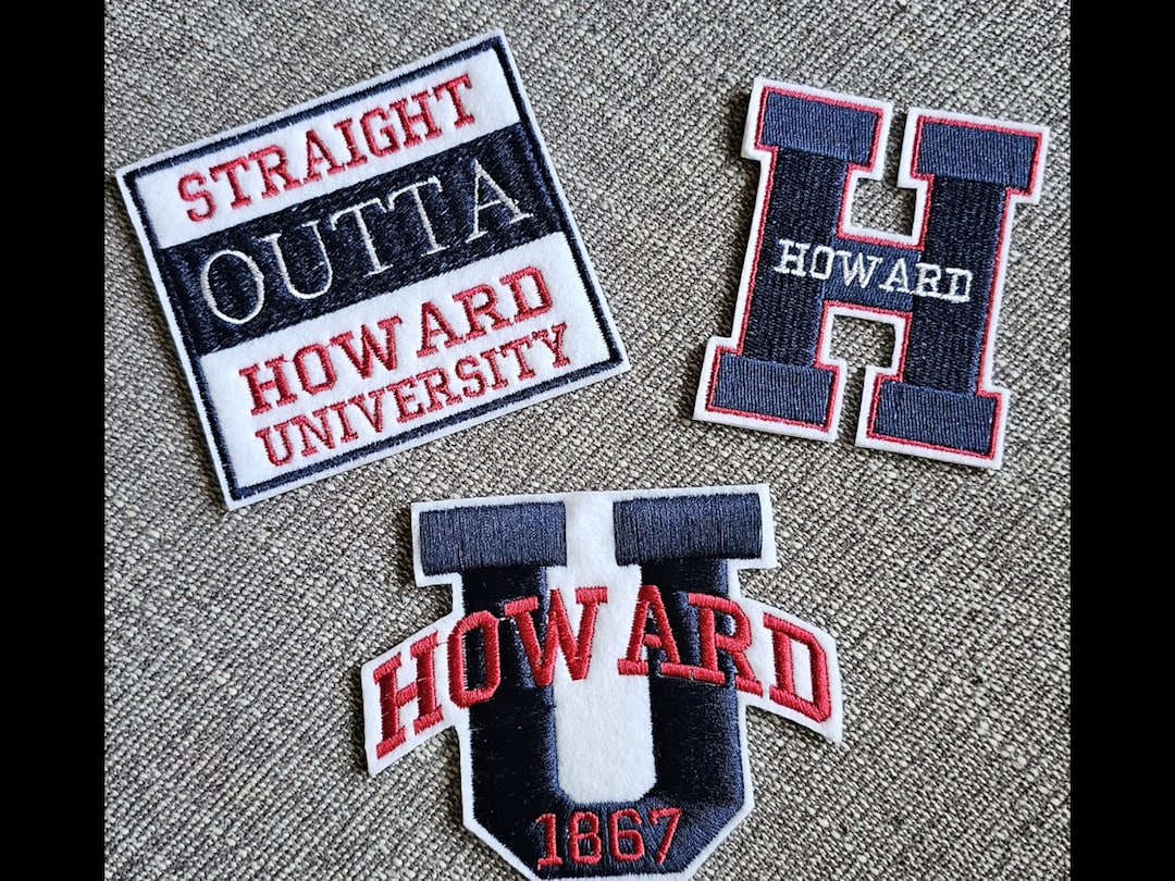 Please Review Description Howard University HBCU Patches - Etsy