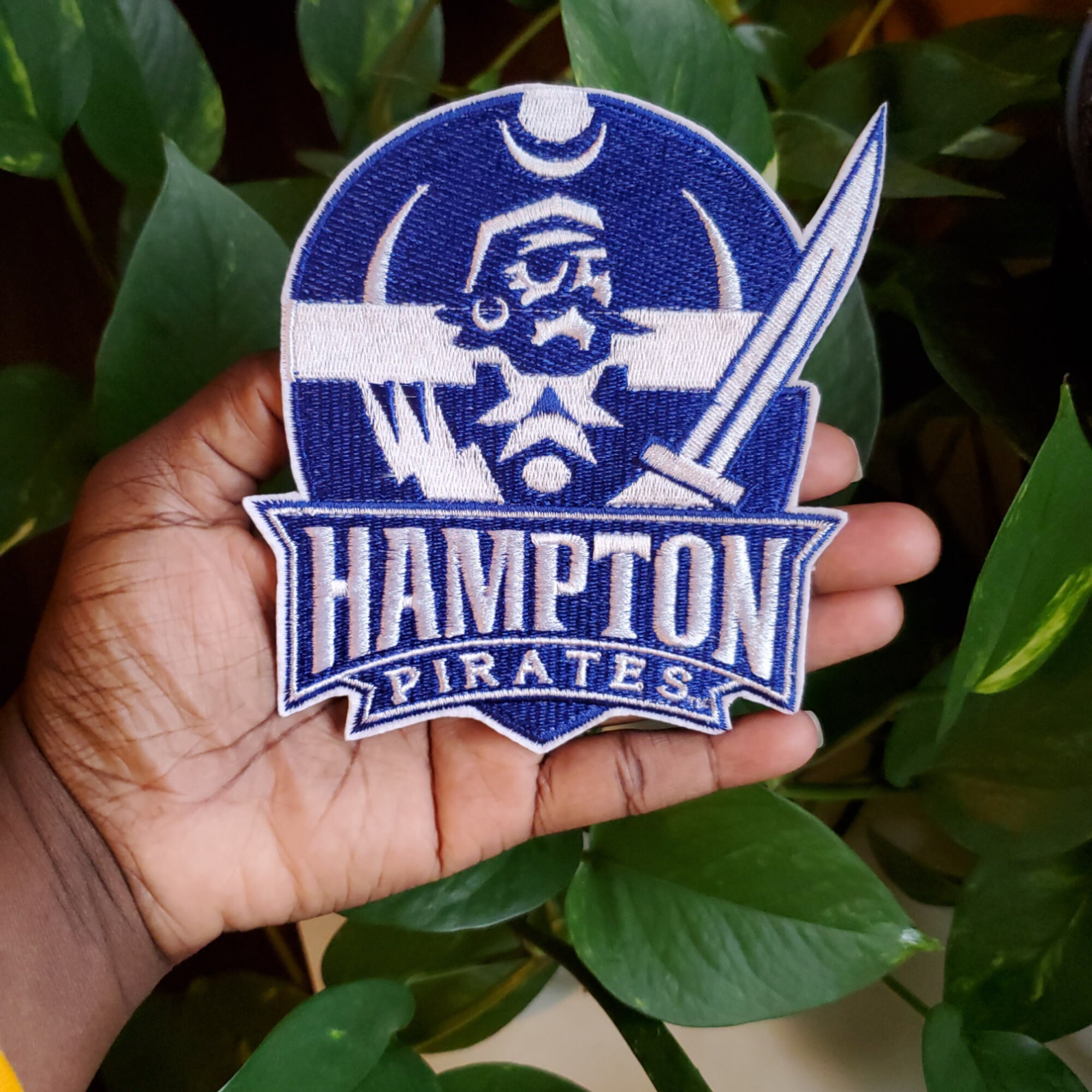 Hampton University HBCU Patch - Etsy