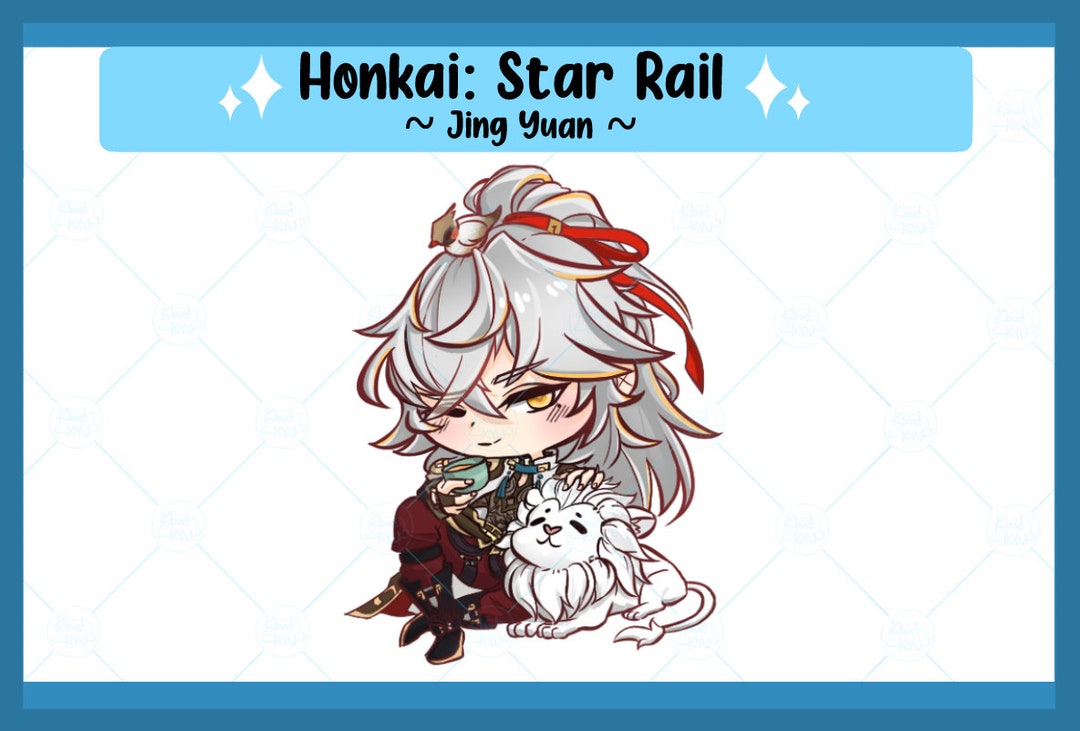 Honkai Star Rail Jing Yuan Sticker - Etsy