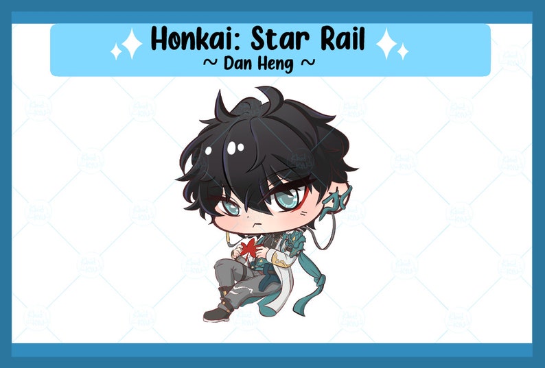 Honkai Star Rail Dan Heng Sticker - Etsy