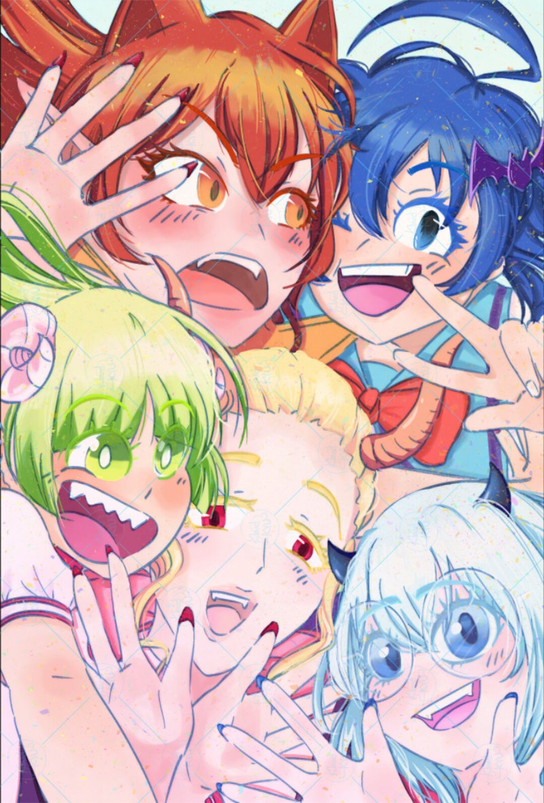 Mairimashita Iruma-kun Welcome to Demon School! Girls Night Print - Etsy