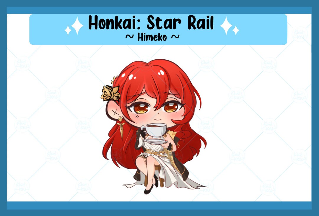 Honkai Star Rail Himeko Sticker - Etsy