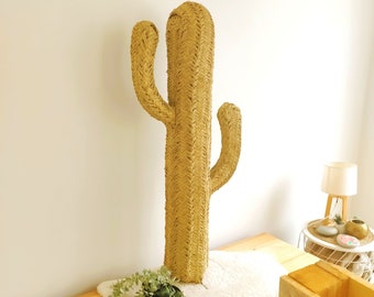 Cactus Wicker Basket | Etsy