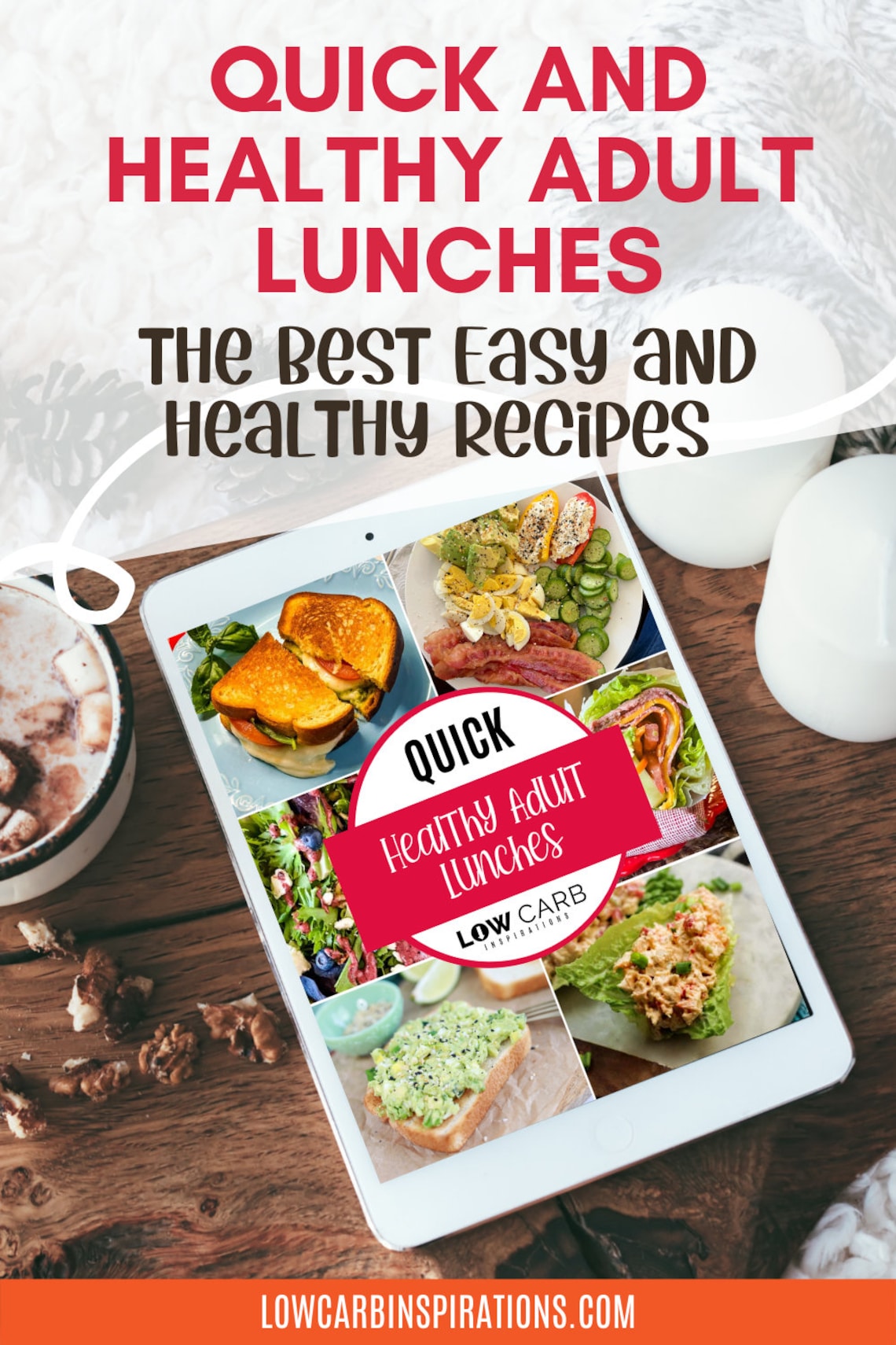 Quick and Healthy Adult Lunches Cookbook - Etsy UK