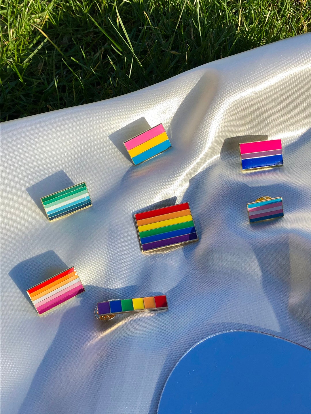 Pride Pins, LGBTQ+ Buttons, Pride Flag Buttons - Etsy