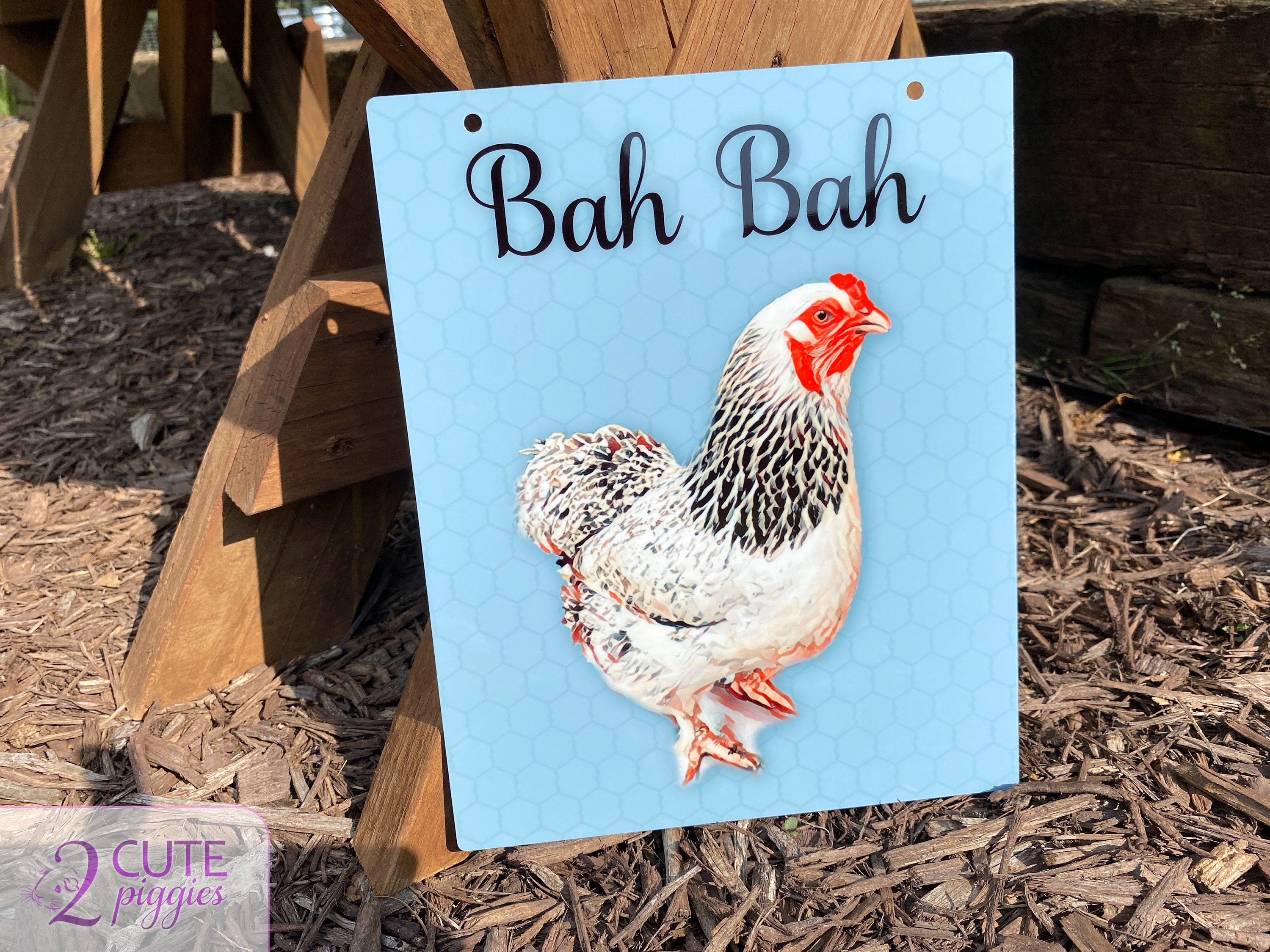 Outdoor Chicken Name Tag Chicken Coop Sign Chicken Sign | Etsy