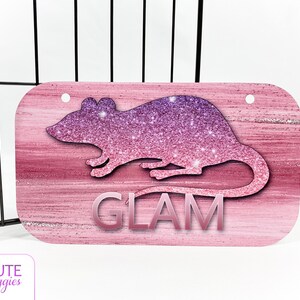 Rat Cage Tag, Rat Cage Accessories, Rat Name Tag, Rat Cage Name Tag ...