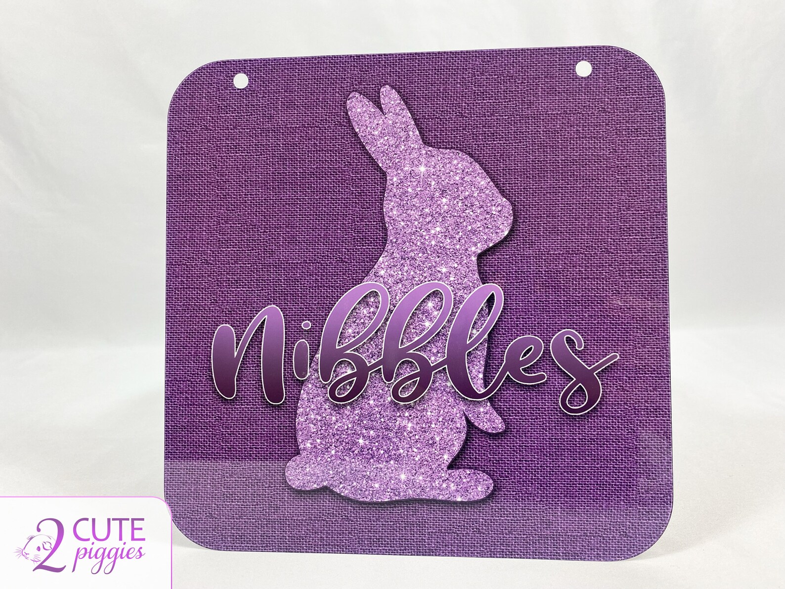 Rabbit Cage Tag Rabbit Cage Accessories Rabbit Name Tag | Etsy