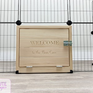 C&C Cage Wood Door, Bunny Rabbit Accessory, Rabbit Cage Accessories ...