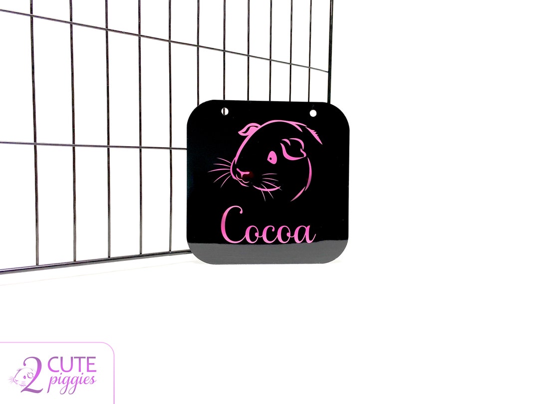 Guinea Pig Name Tag, Guinea Pig Accessories, Pet Tag, Guinea Pig ...