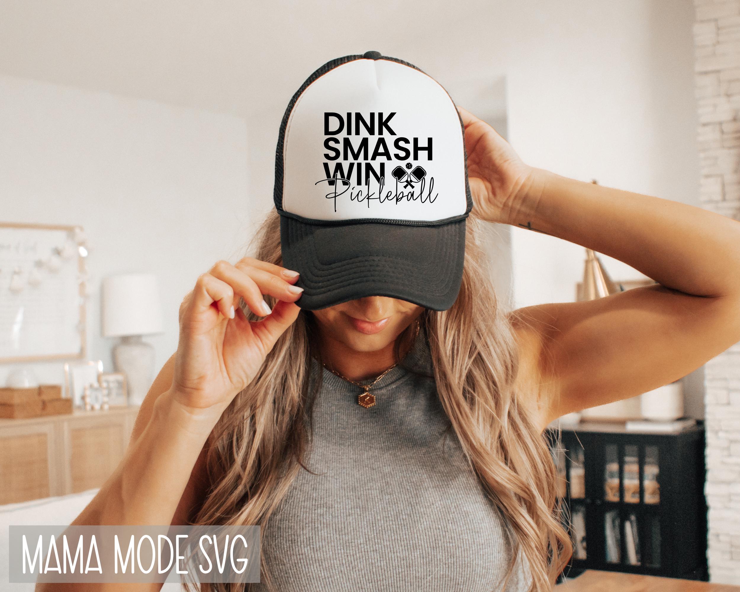 Pickleball Dink Smash Win SVG PNG: Cut File for Shirts, Wall Art - Etsy
