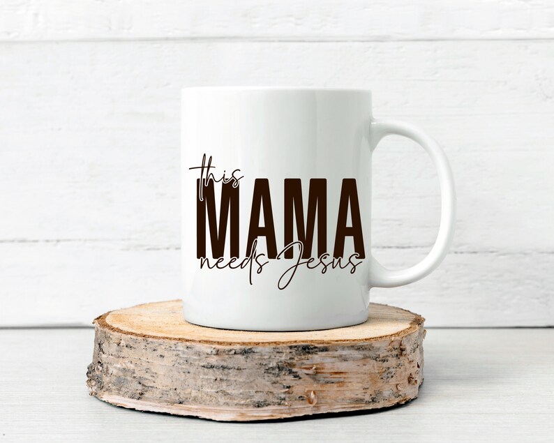 This Mama Needs Jesus SVG PNG Cut File | Praying Mama | Retro Christian ...