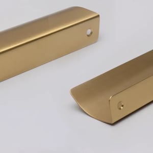 Invisible Drawer Pulls - Handle Finger Pull, Cabinet Hardware - Etsy