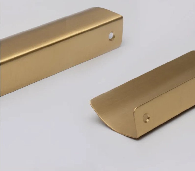 Invisible Drawer Pulls - Handle Finger Pull, Cabinet Hardware - Etsy