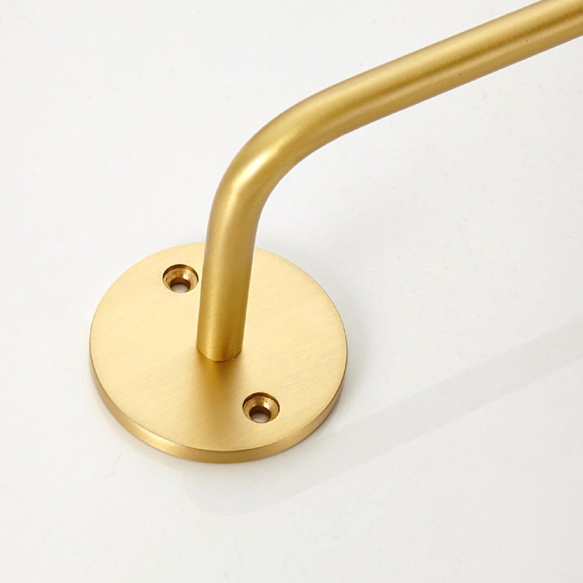 Brass Towel Bar Modern Brass Towel Rod Brass Hand Towel | Etsy