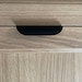Black Invisible Drawer Pulls Handle Finger Pull Cabinet - Etsy