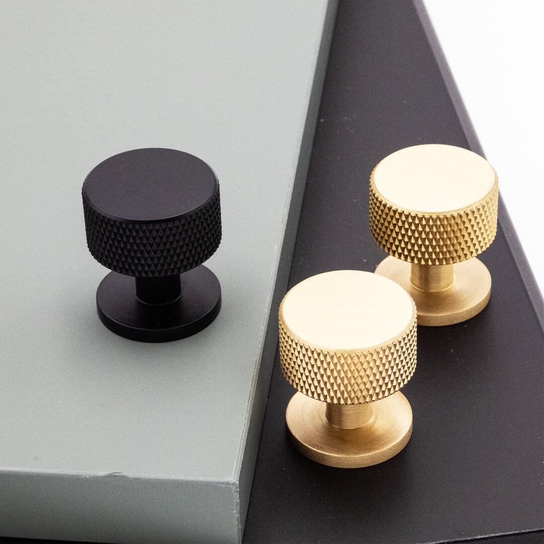 Large Modern Brass Cabinet Knob, Drawer Drawer Knobs, Cabinet Pulls and ...
