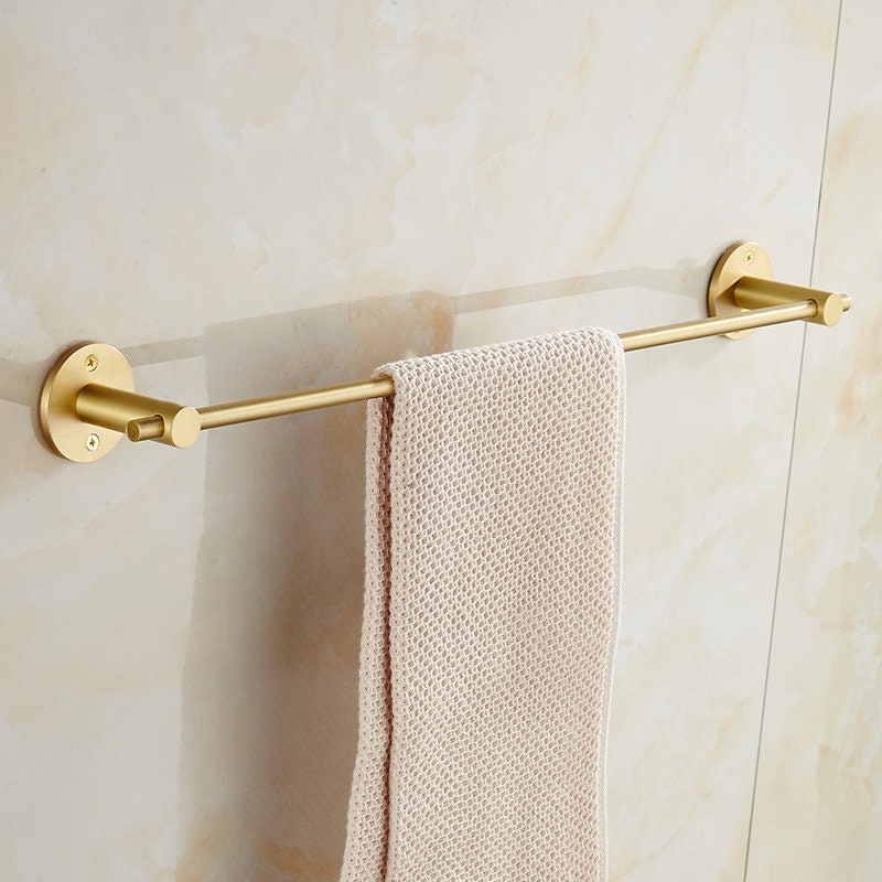 Brass Towel Bar Modern Brass Towel Rod Brass Hand Towel - Etsy