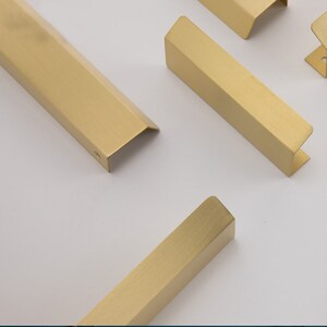 Invisible Drawer Pulls - Handle Finger Pull, Cabinet Hardware - Etsy