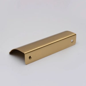 Invisible Drawer Pulls - Handle Finger Pull, Cabinet Hardware - Etsy