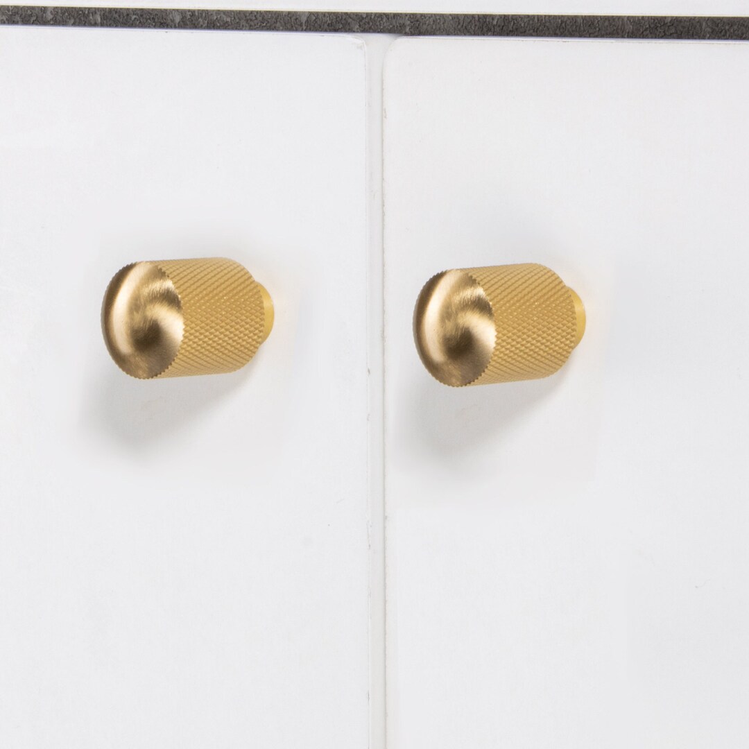 Modern Knurled Cabinet Knob, Drawer Drawer Knobs, Cabinet Pulls and ...