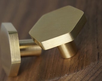 Gold Knobs - Etsy