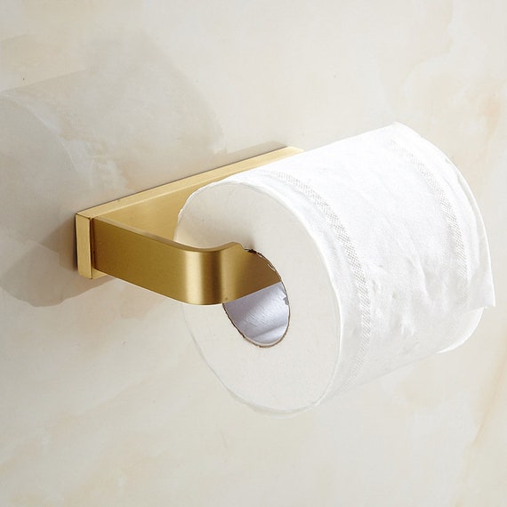 Gold toilet paper holder store