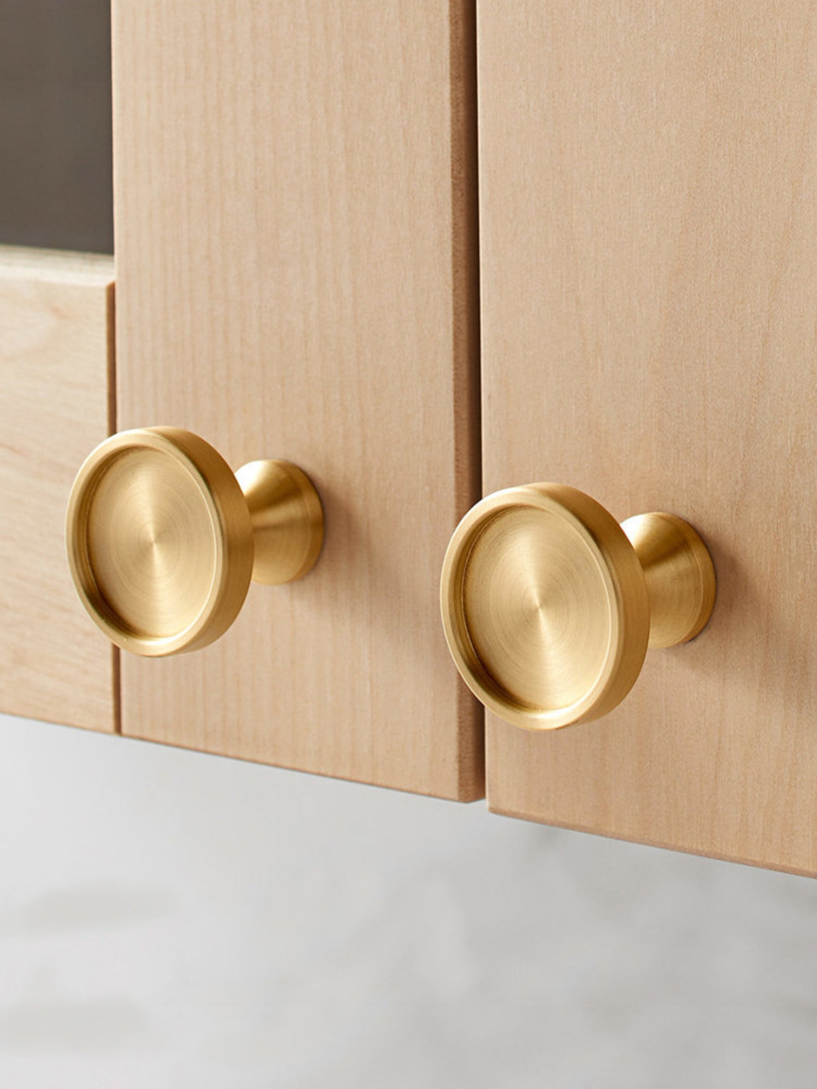 Brass Drawer Pulls and Knobs Brass Cabinet Knob - Etsy