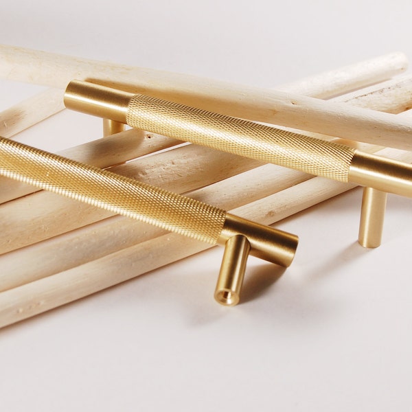 Brass Drawer Pulls - Etsy