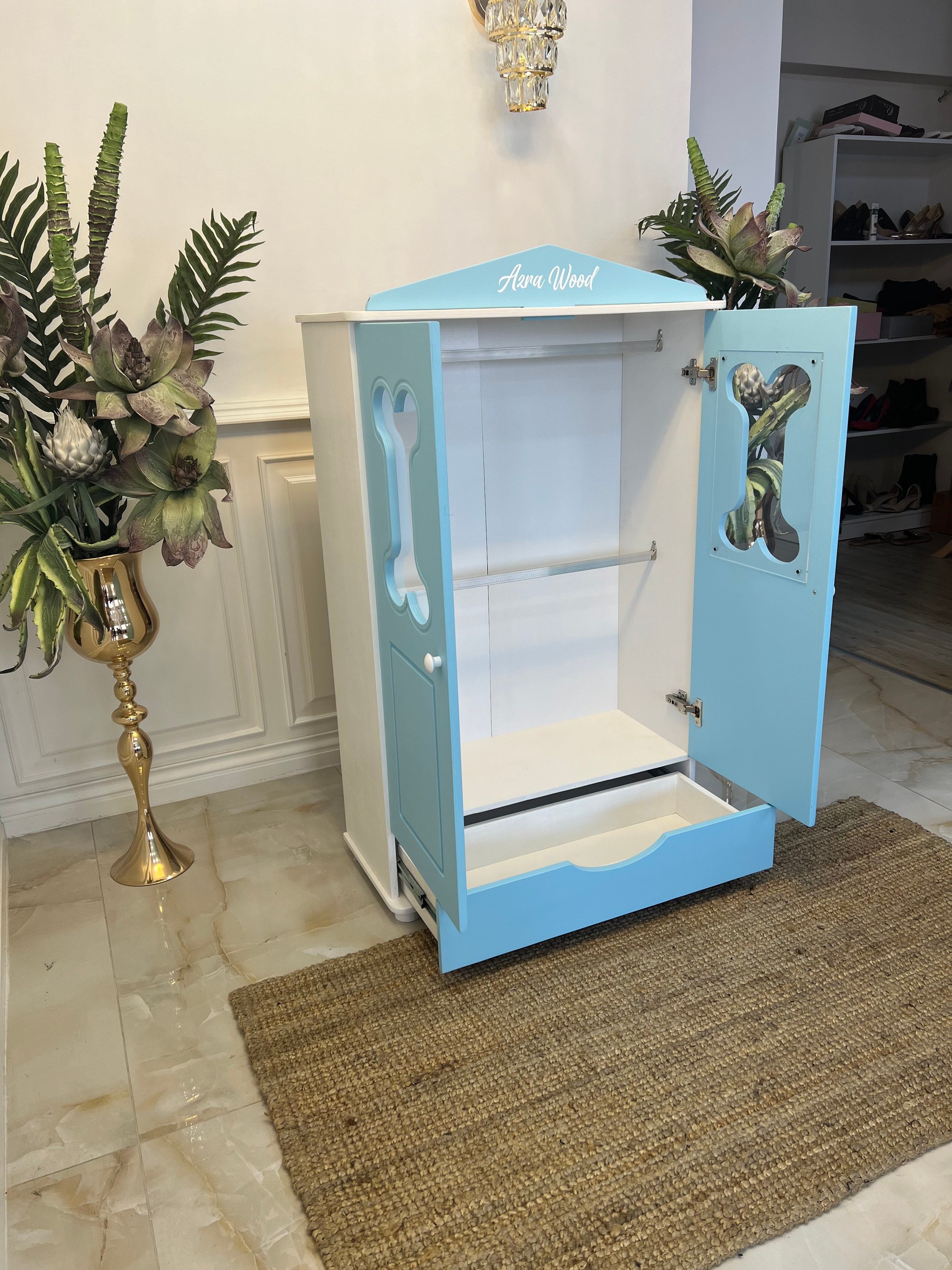 Dog Wardrobewardrobe Hangerchest of Drawersmodern Dog - Etsy