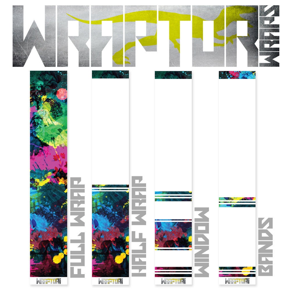 Archery Arrow Wraps Coloured Canvas Pack of 13 Wraps - Etsy