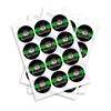 El Chapo Sticker Labels High Gloss Pop Top Slap Stickers Circular ...