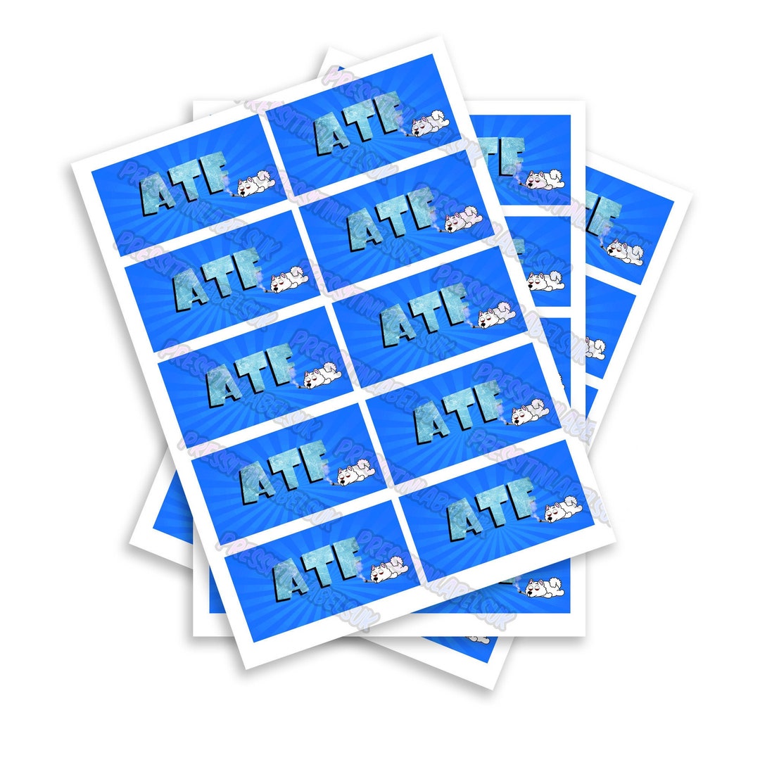ATF Pre Roll Sticker Labels - High Gloss - Multiple Sizes - Bulk ...