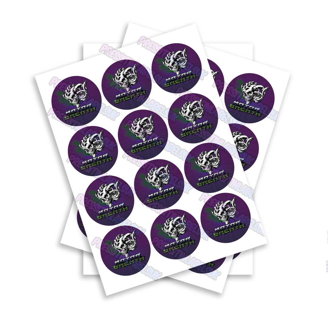 Motor Breath Sticker Labels - High Gloss - Pop Top Slap Stickers ...