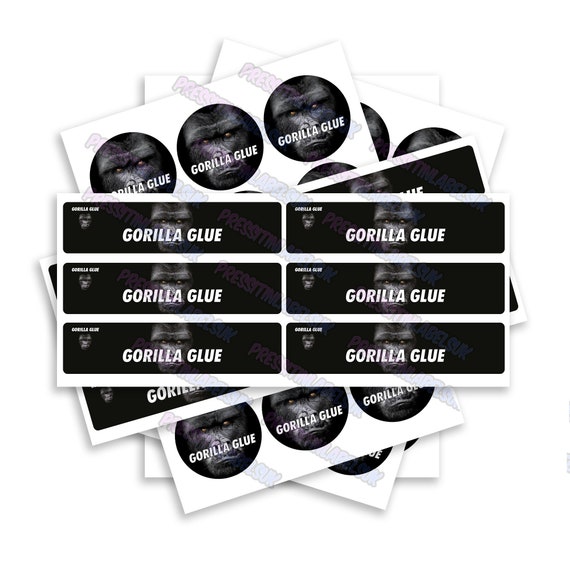 Graphic Design Slap Stickers Multiple Sizes High Gloss Gorilla G T2 ...
