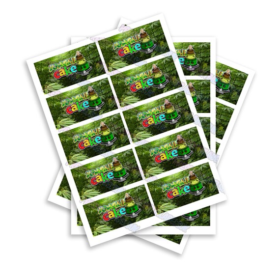 Jungle C T2 Pre Roll Sticker Labels High Gloss Multiple - Etsy