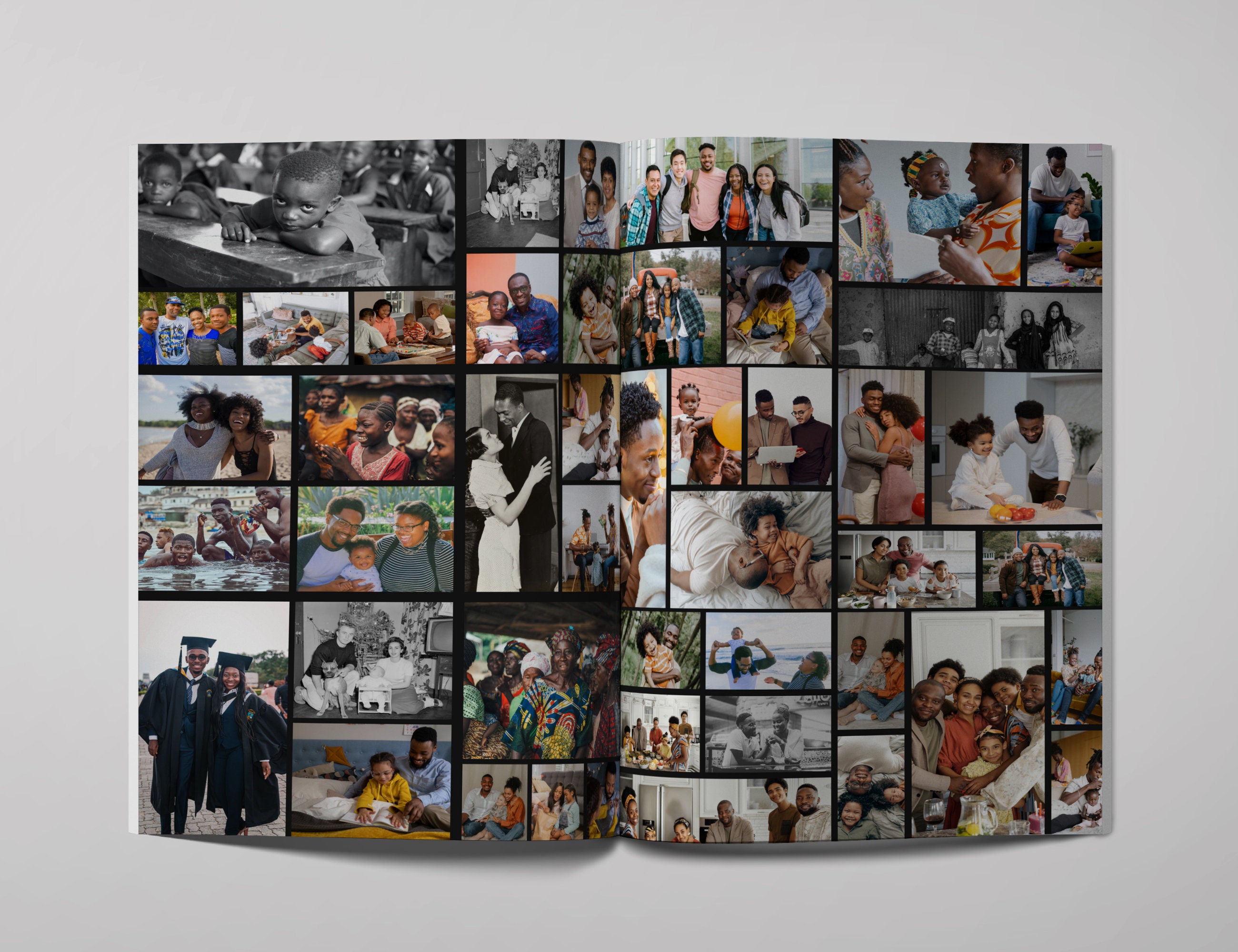 8 Page Magazine Style Funeral/memorial Program - Etsy