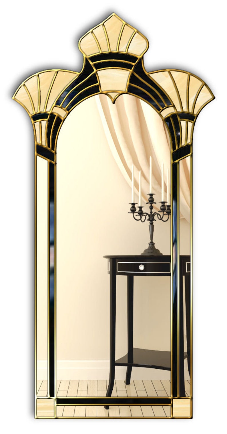 Art Deco Amelia Decorative Wall Mirror - Etsy