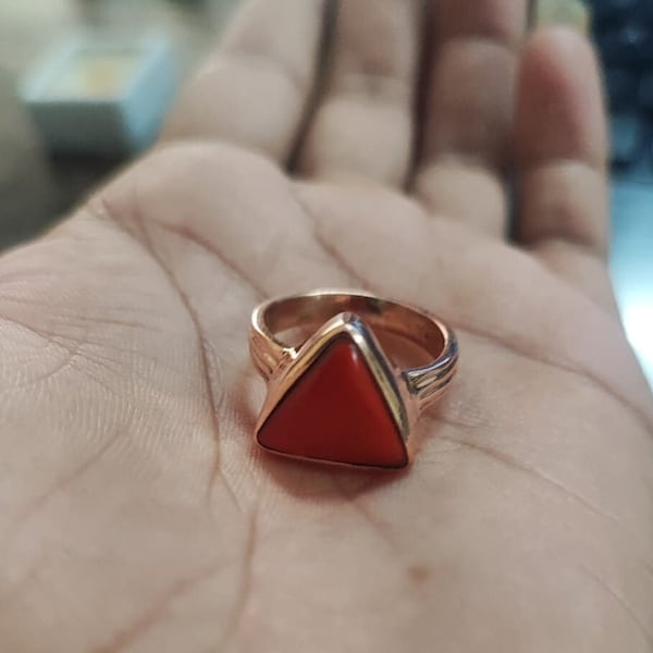 Natural Red Coral - Etsy