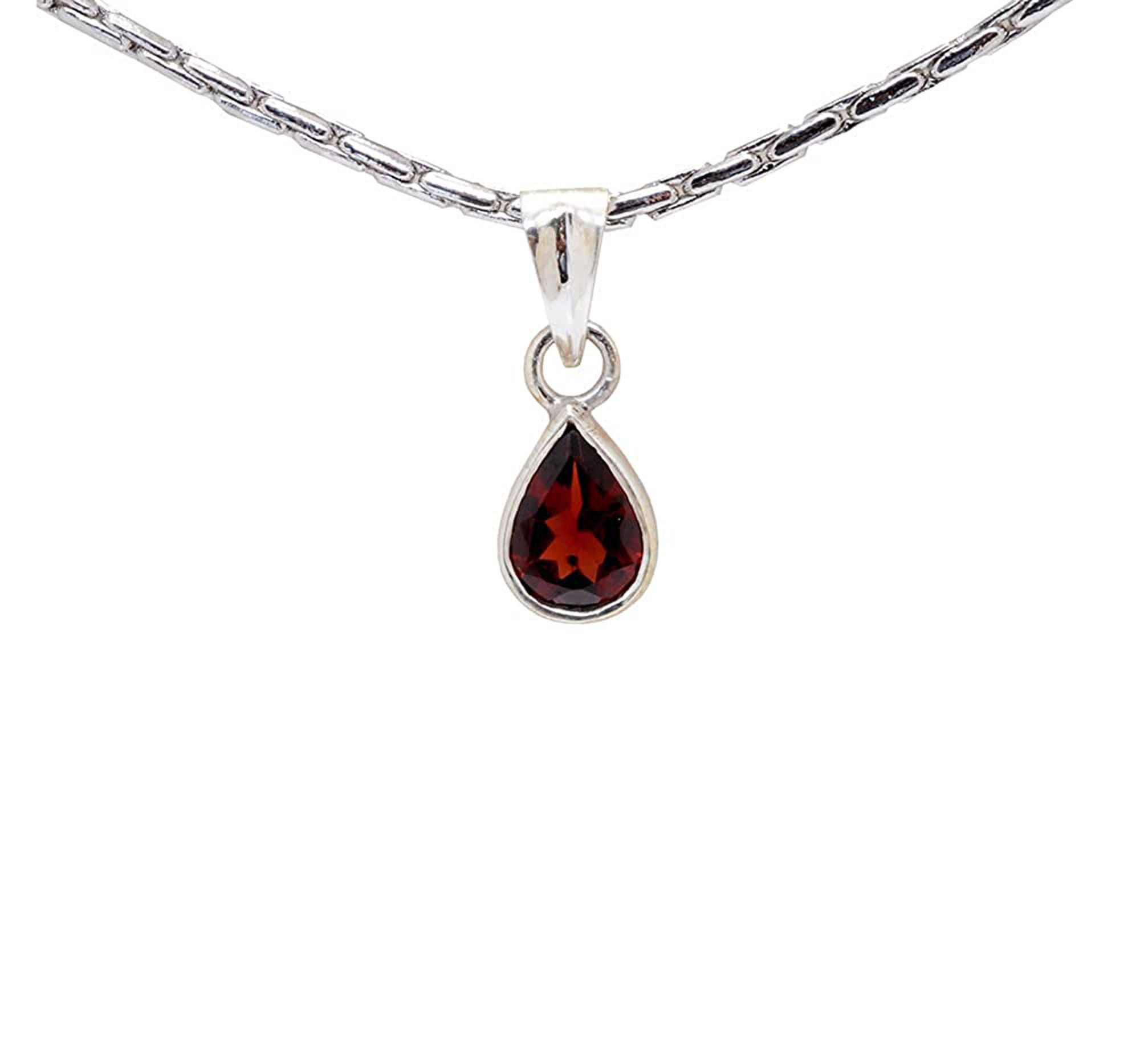 Hessonite Pendant
