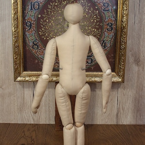 Cloth Male Doll Pattern and Sewing Tutorial Jointed Fabric Doll DIY - Etsy