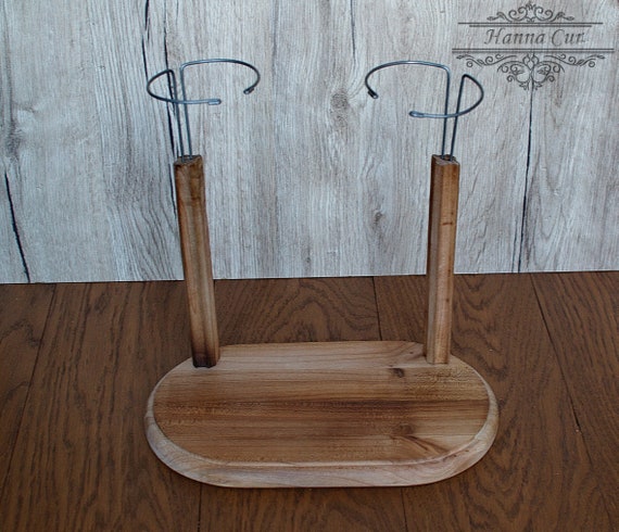 Wide Stand for Couple Dolls Custom Made Wooden Doll Stand to | Etsy